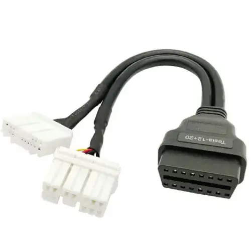 Переходник Tesla OBD (12pin, 20pin) к автосканеру LAUNCH 105040592 - SP ...