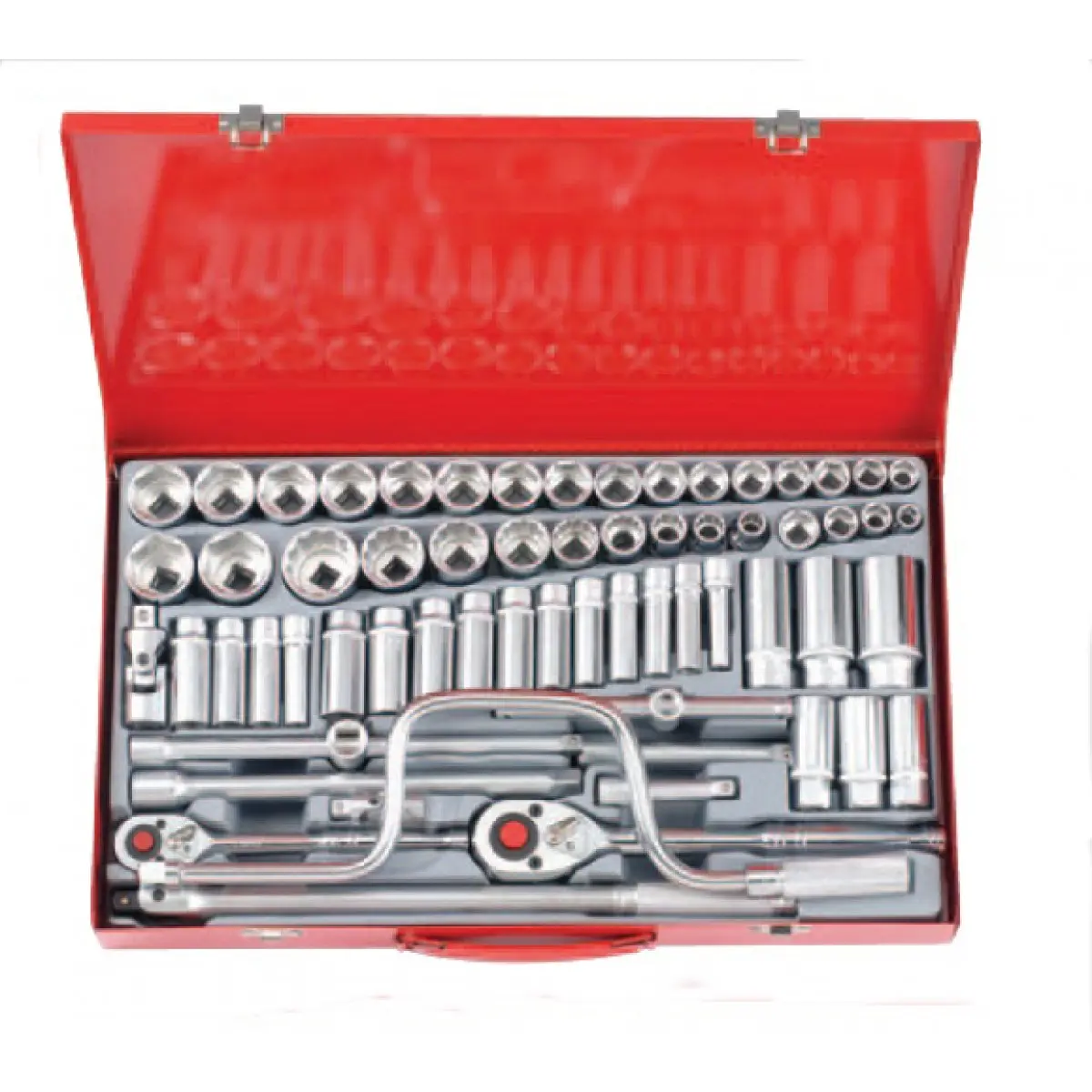 Набір інструменту комбінований.1/2"-3/8" 64од. FORCE 4641 F - 4641 F ...